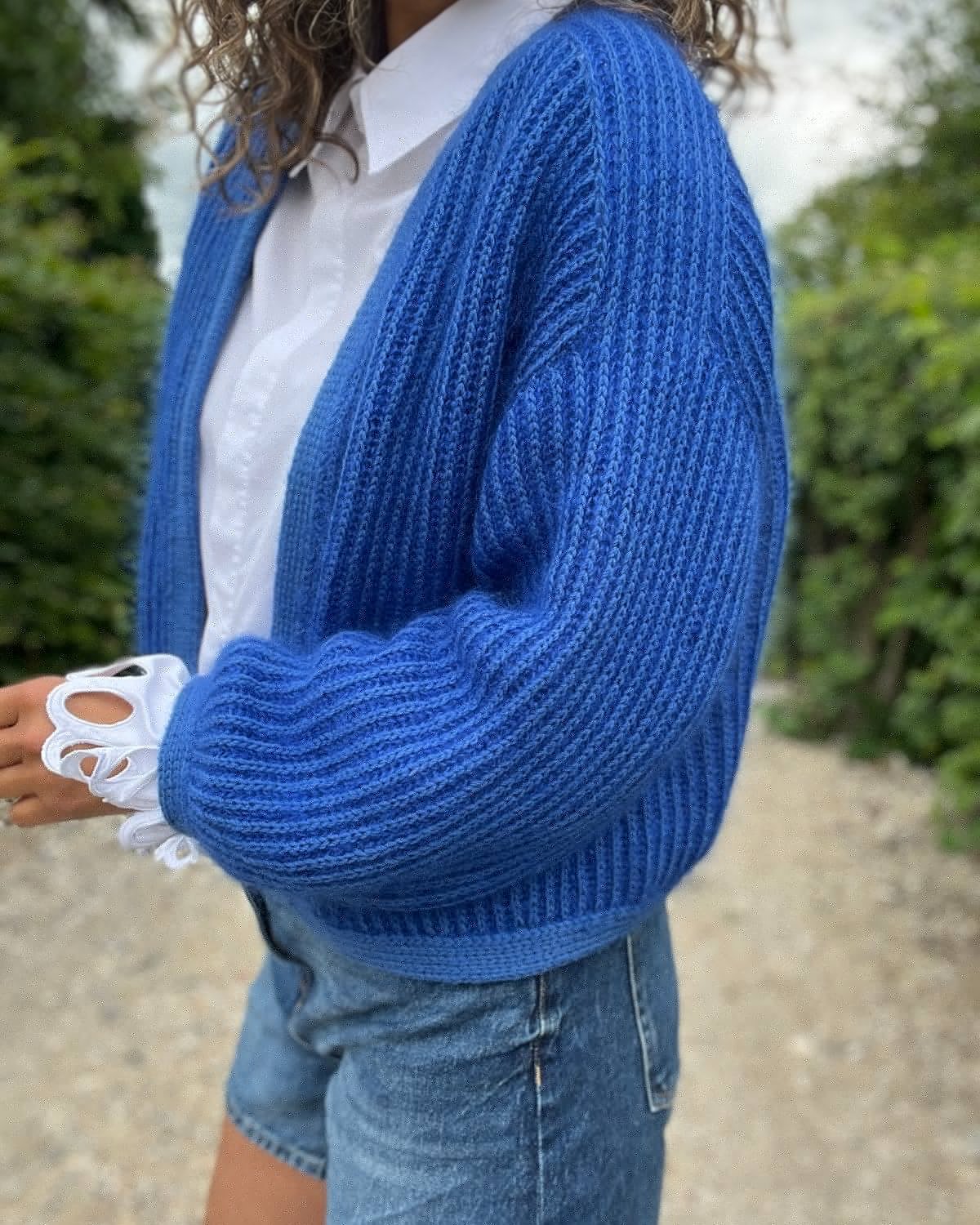 Champagne Supernova Cardigan English – Popknit