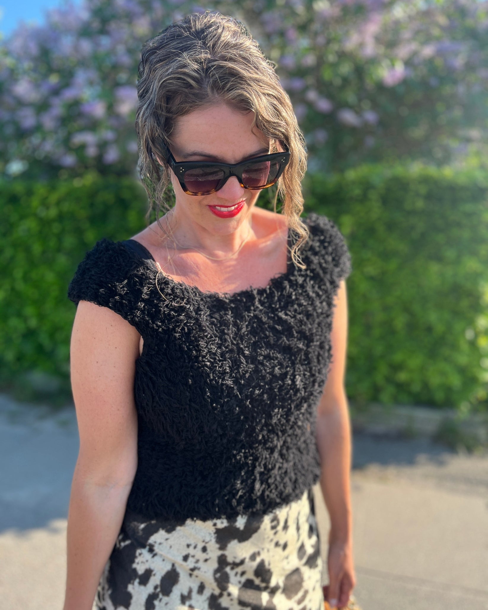 The One That I Want Top English – Popknit